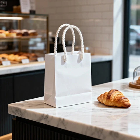 Twisted Handle White Bags: The Premium, Eco-Friendly Option – Smartbag