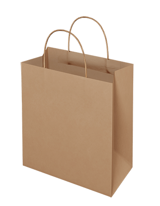 Brown Paper Bag - Takeaway Small | Smartbag Australia